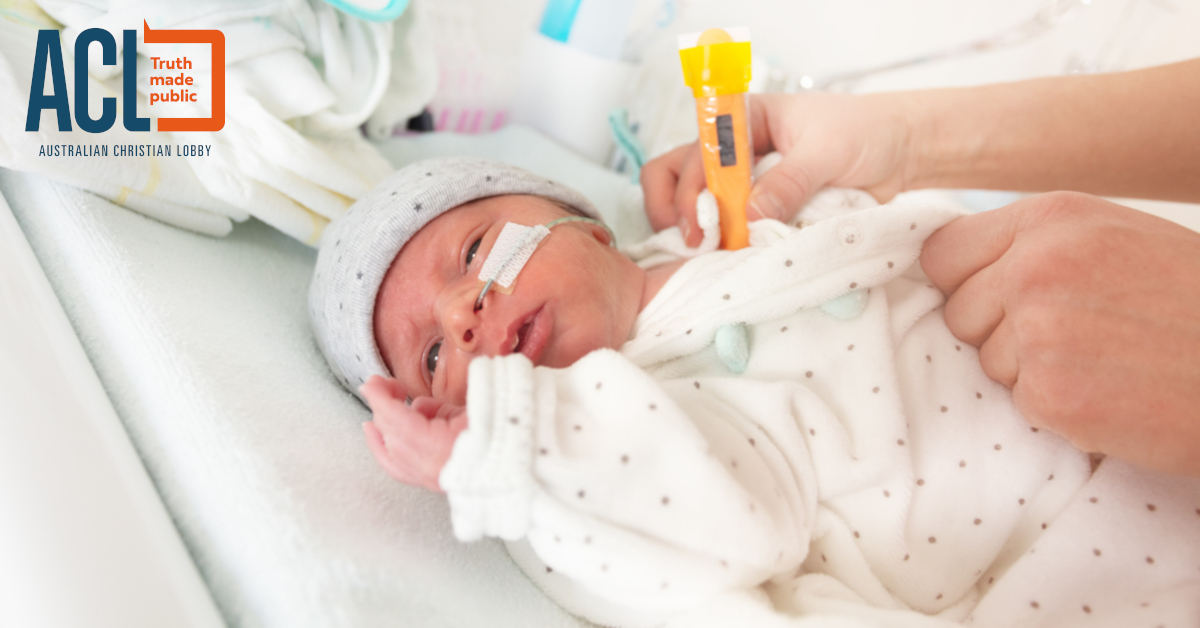 Children Born Alive Bill “Long Overdue” - Australian Christian Lobby
