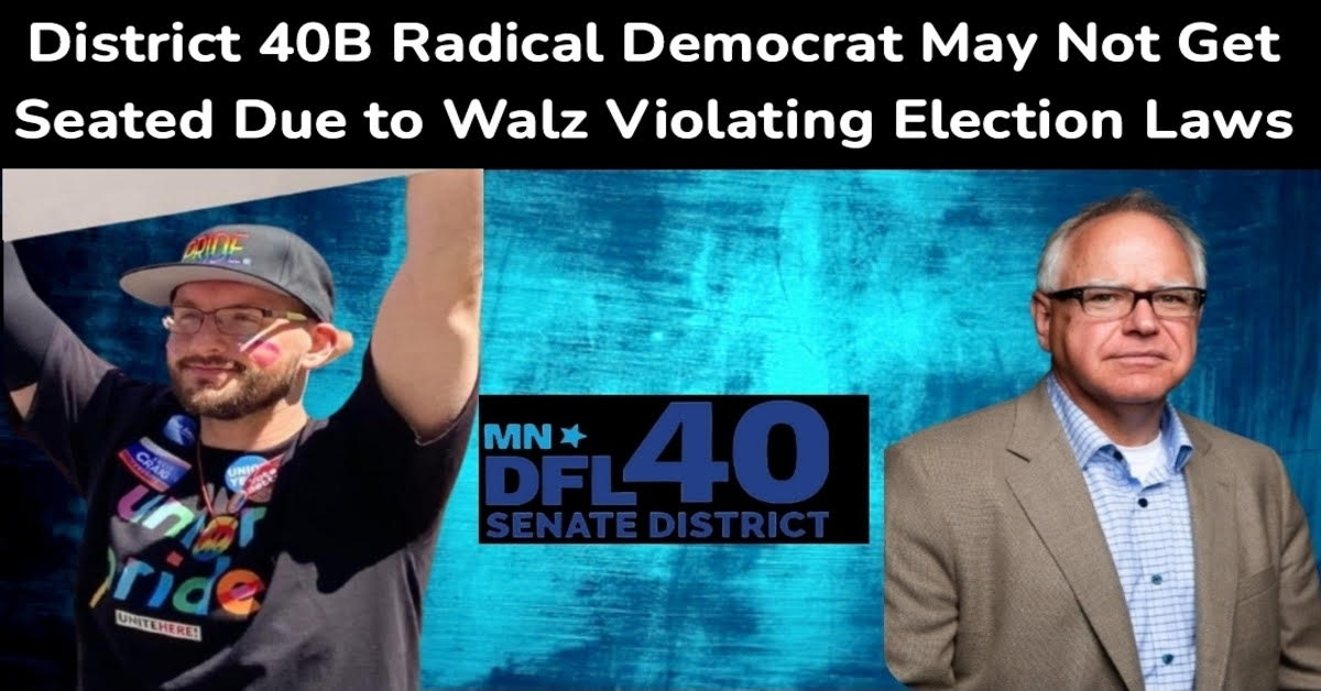 Walz’ Illegal Writ of Election Might Screw Over Dems + Senate Race has ...