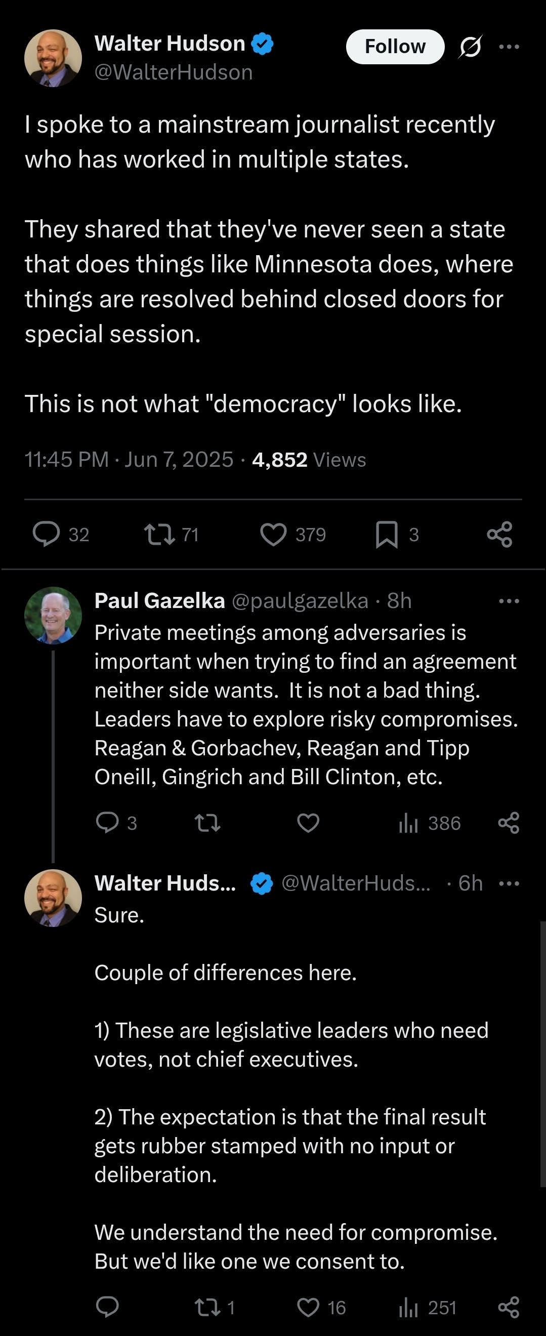 Establishment Rep. Walter Hudson Says He did not Consent to Special ...