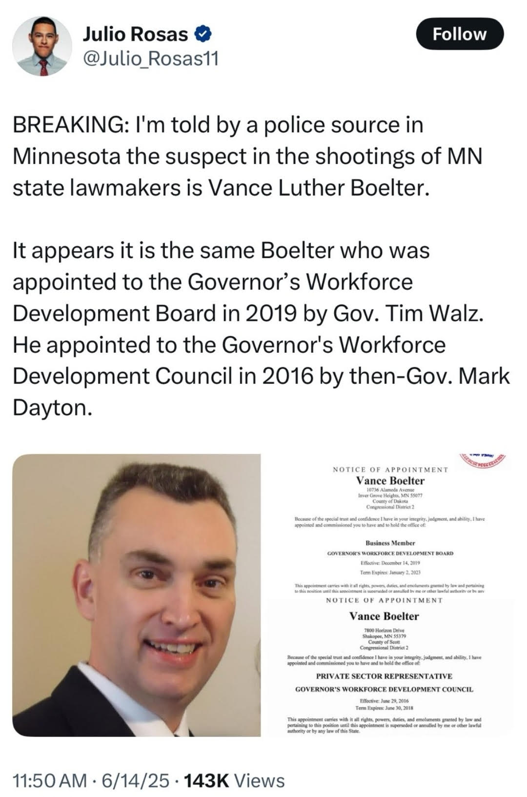 Democrat Legislators Targeted in Shootings; Melissa Hortman and Husband ...