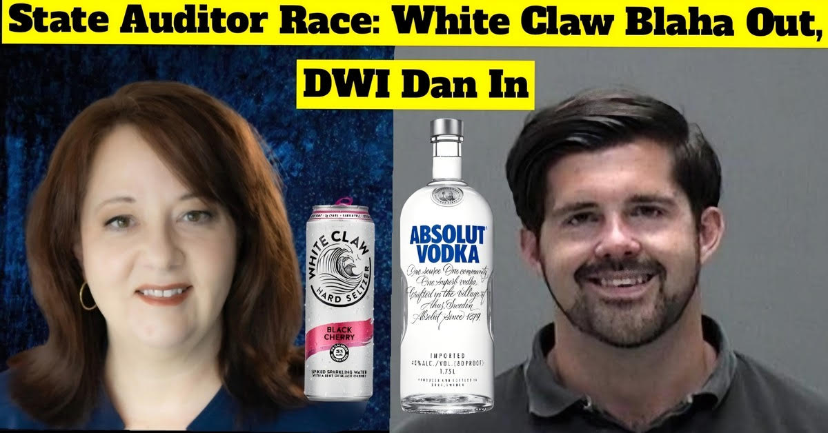 State Auditor Race: White Claw Blaha Out, DWI Dan Wolgamott In - Action ...