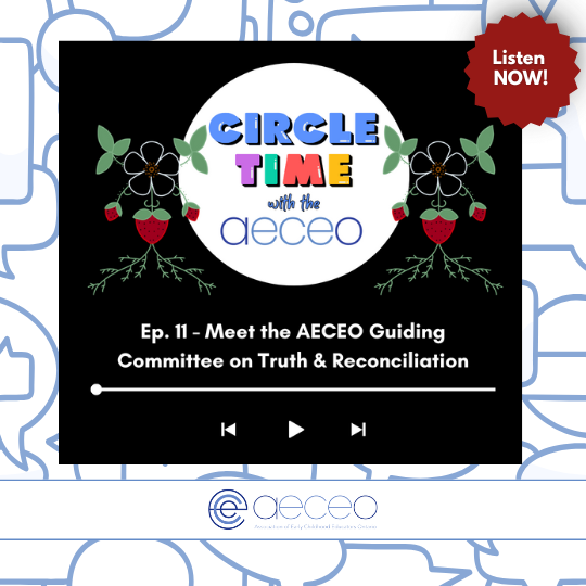 Circle Time with the AECEO - Association of Early Childhood Educators ...