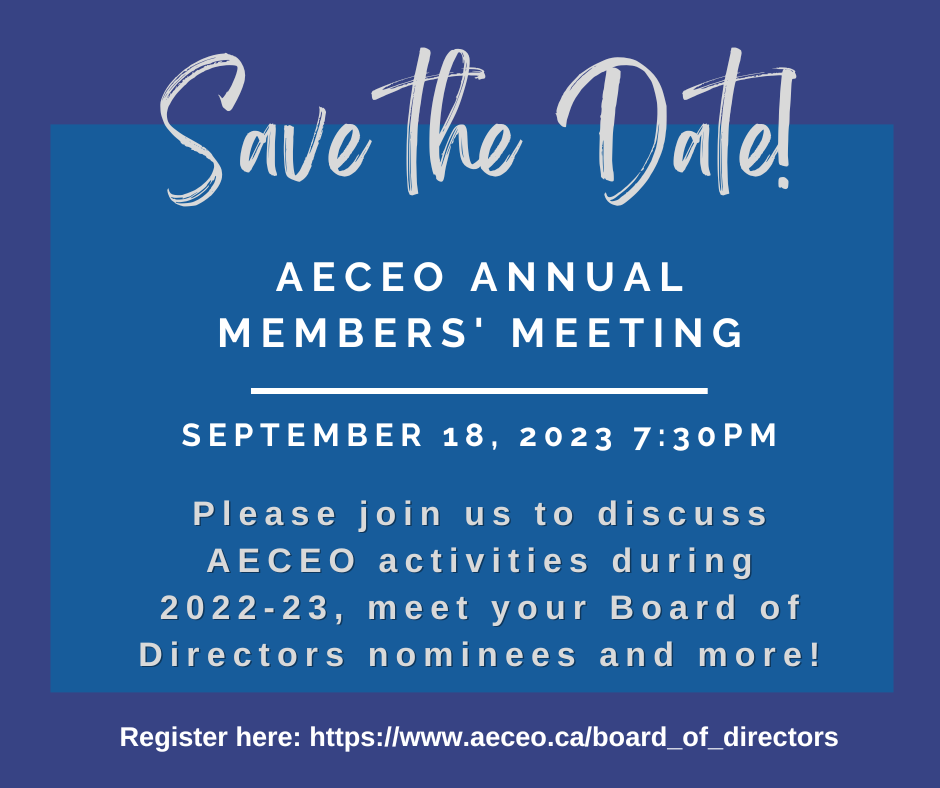 AECEO Board of Directors - Association of Early Childhood Educators Ontario
