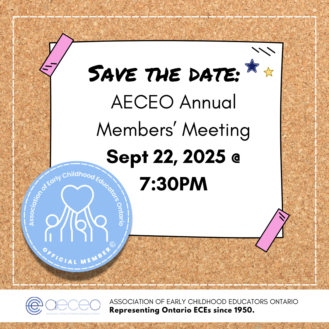 AECEO Board of Directors - Association of Early Childhood Educators Ontario