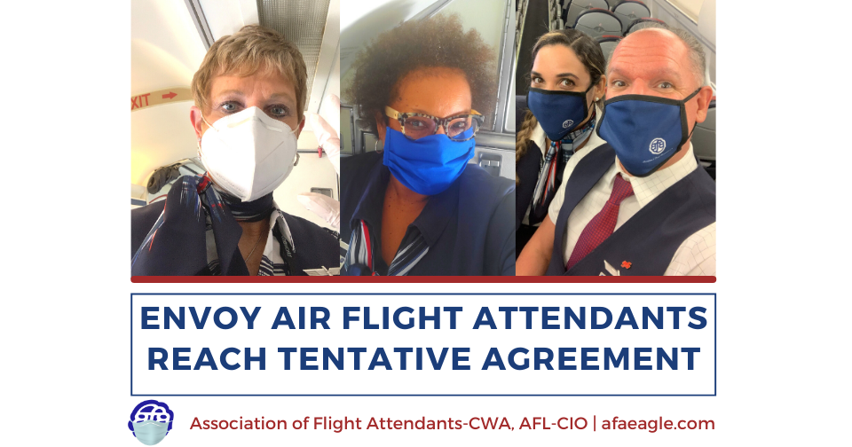Flight Attendant Union Reaches Tentative Agreement With Envoy Air ...