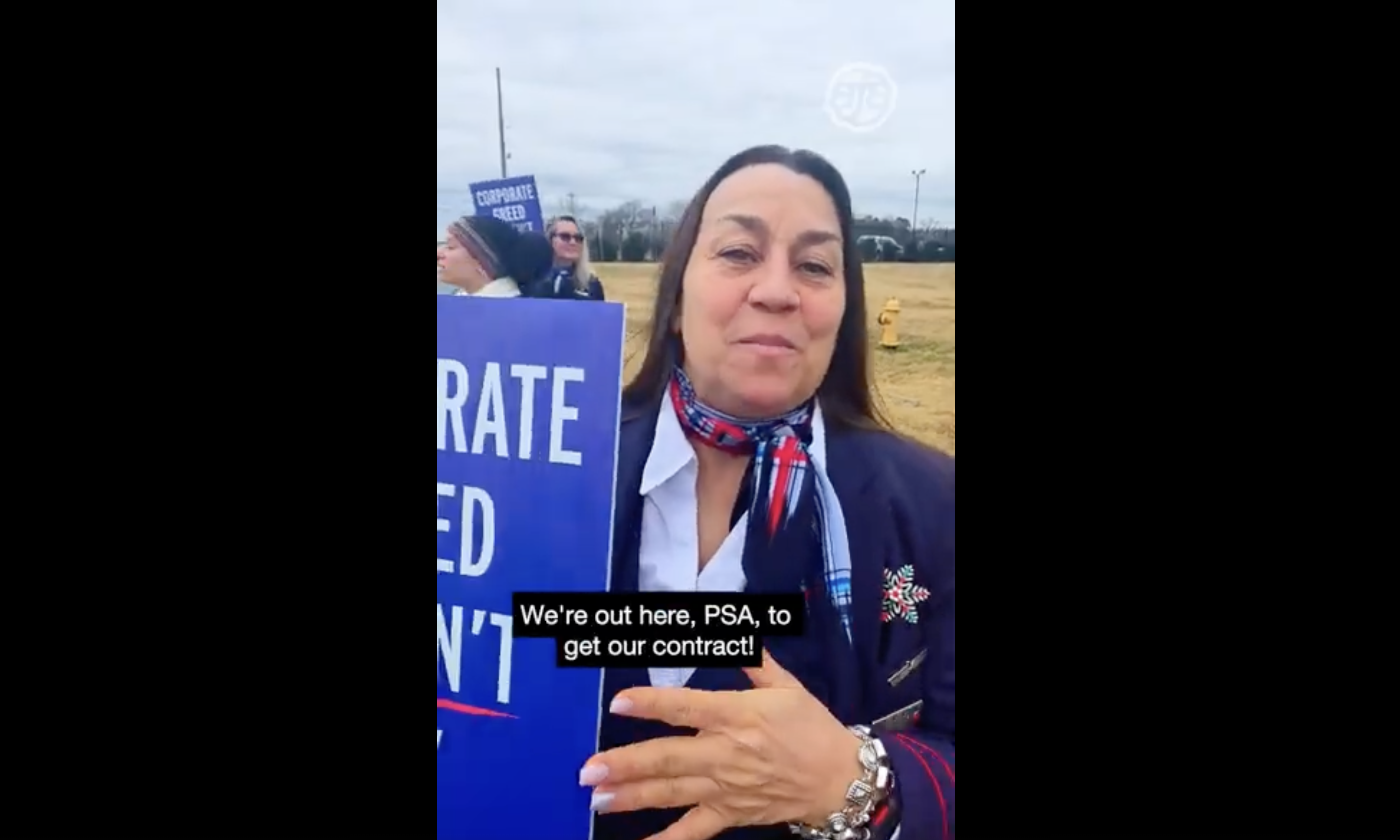 PSA Flight Attendants Demand a Living Wage Contract NOW - Association ...
