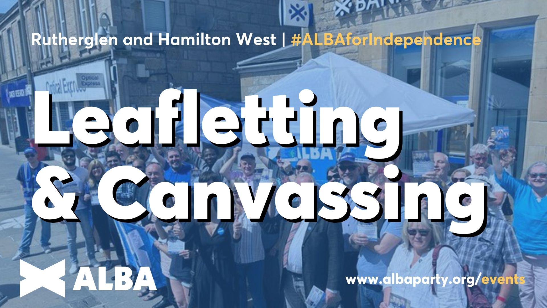 Canvassing in Rutherglen and Hamilton West