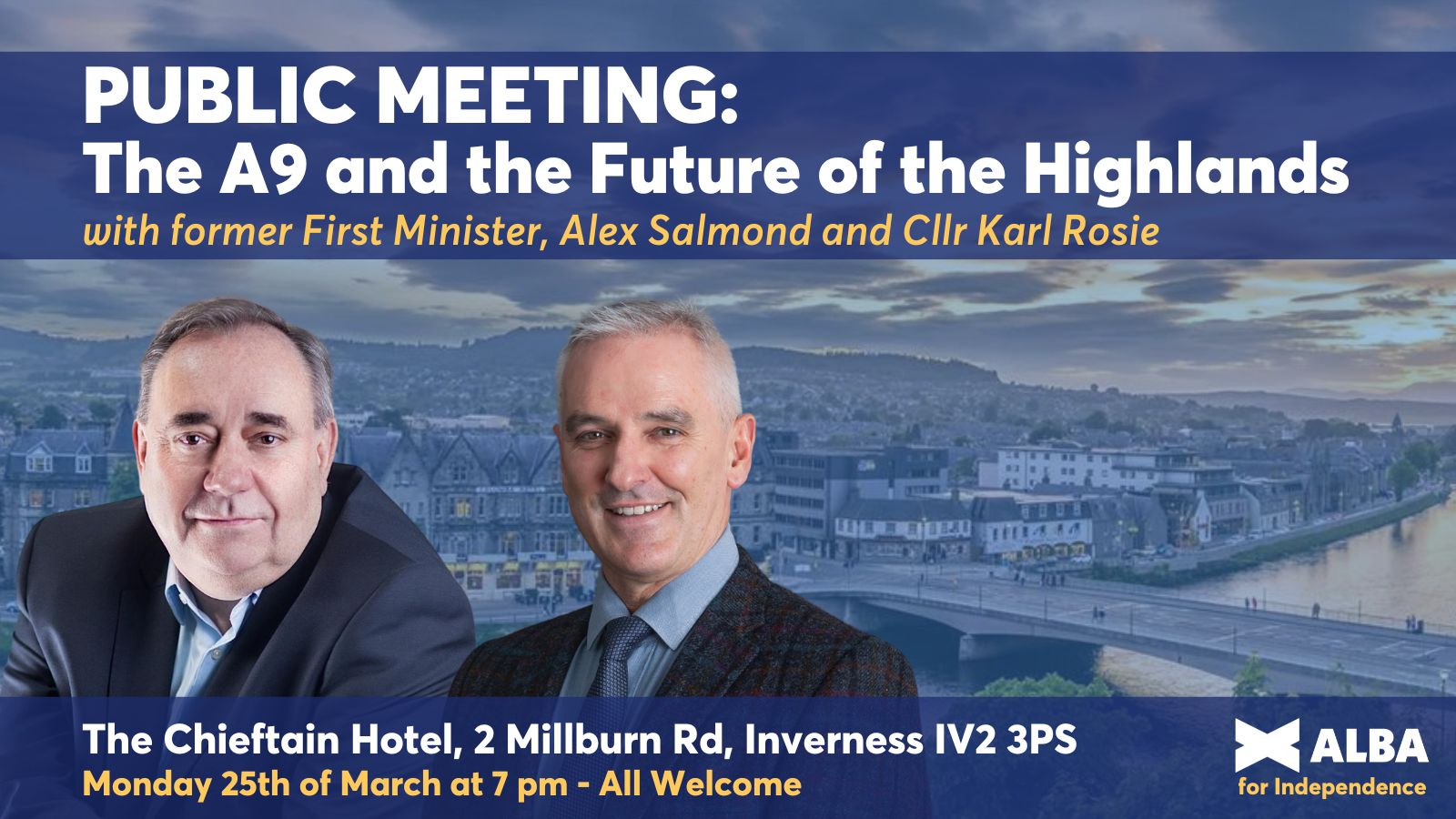 Public Meeting: The A9 and the Future of the Highlands - ALBA