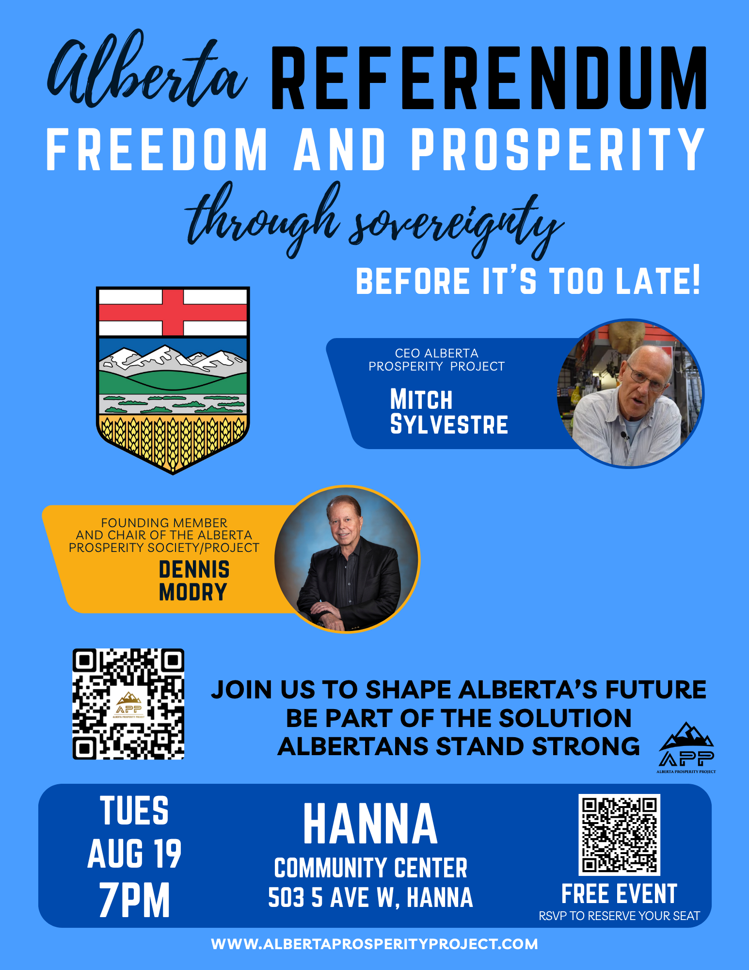 Let's Talk - Freedom & Prosperity Through Sovereignty - Alberta Prosperity Project