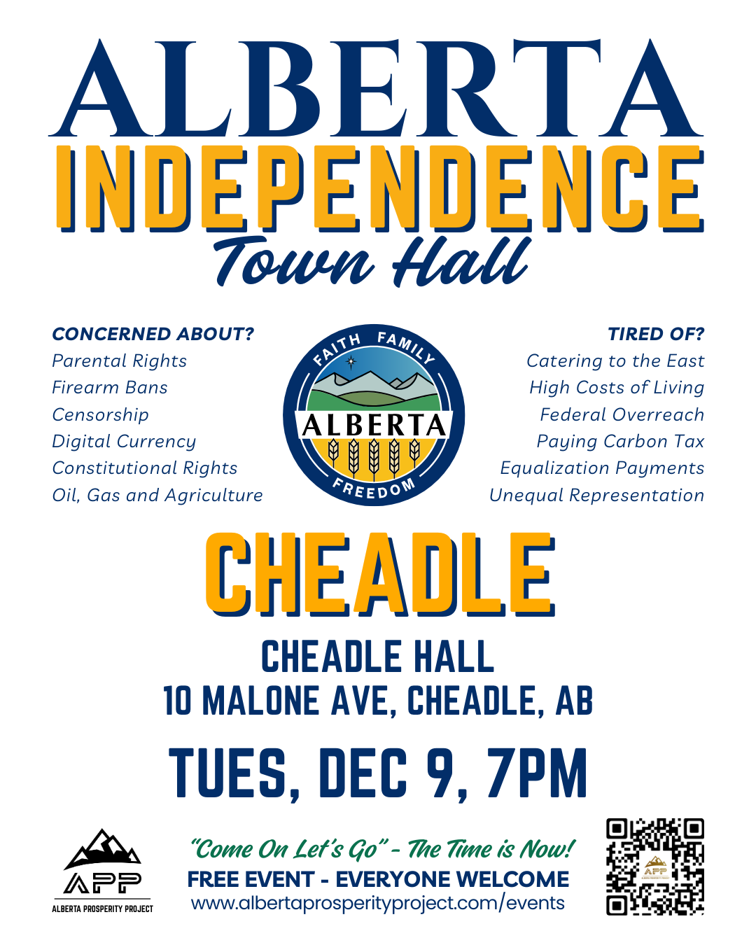 Cheadle Let's Talk - Freedom & Prosperity Through Independence