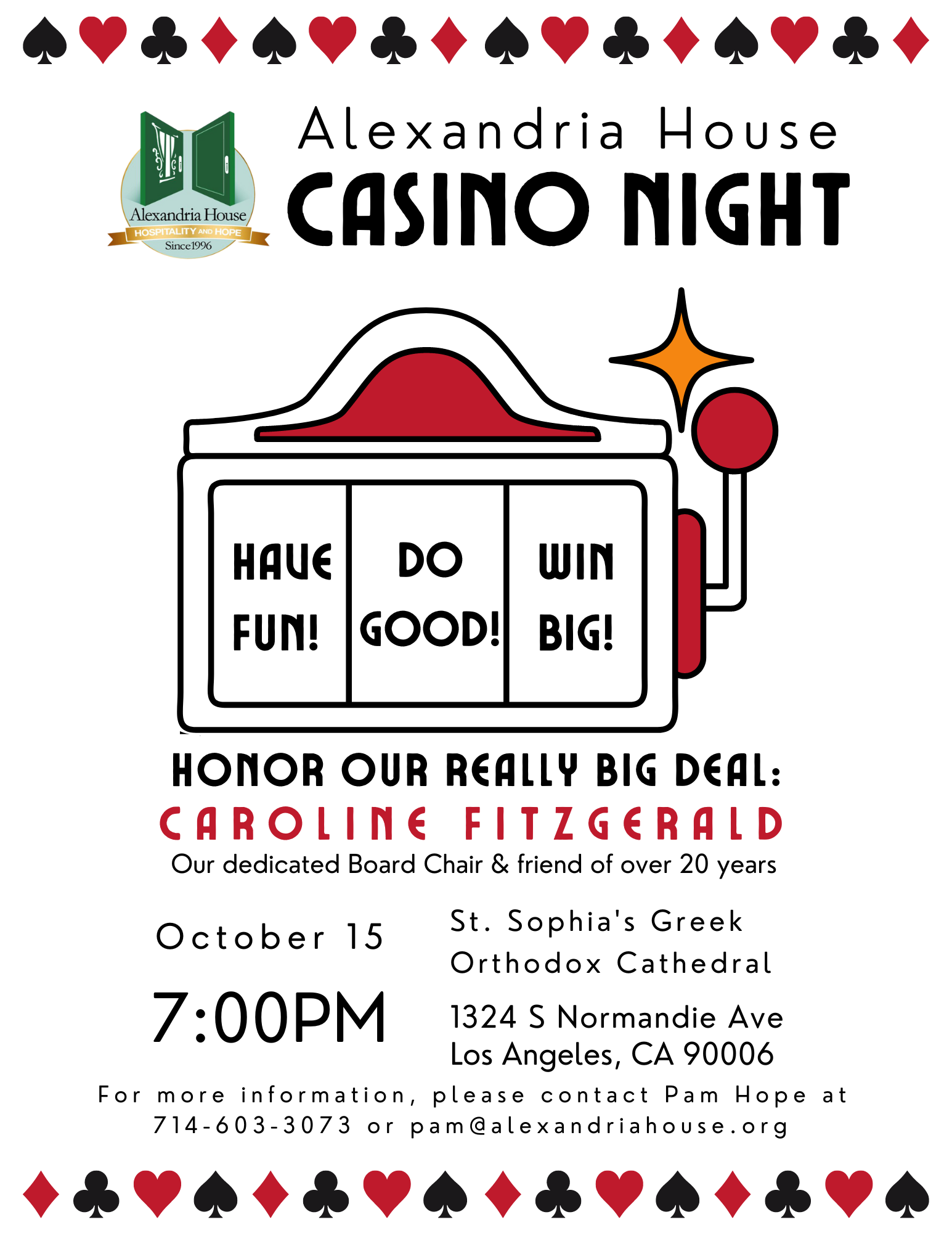 Casino Night - Alexandria House