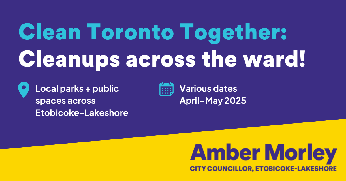Clean Toronto Together – Community-led Clean-ups Across Etobicoke ...