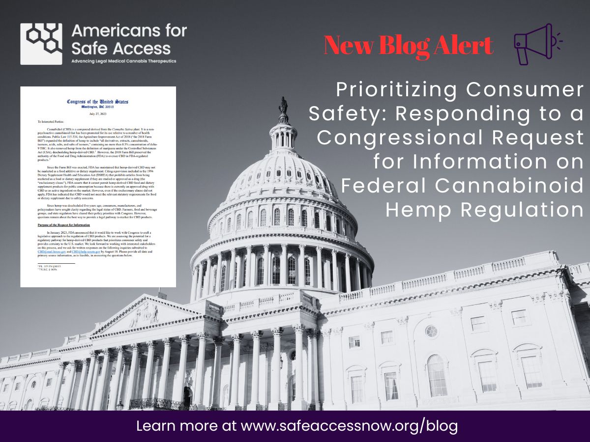 Prioritize Consumer Safety: Our response to a Congressional Request for ...