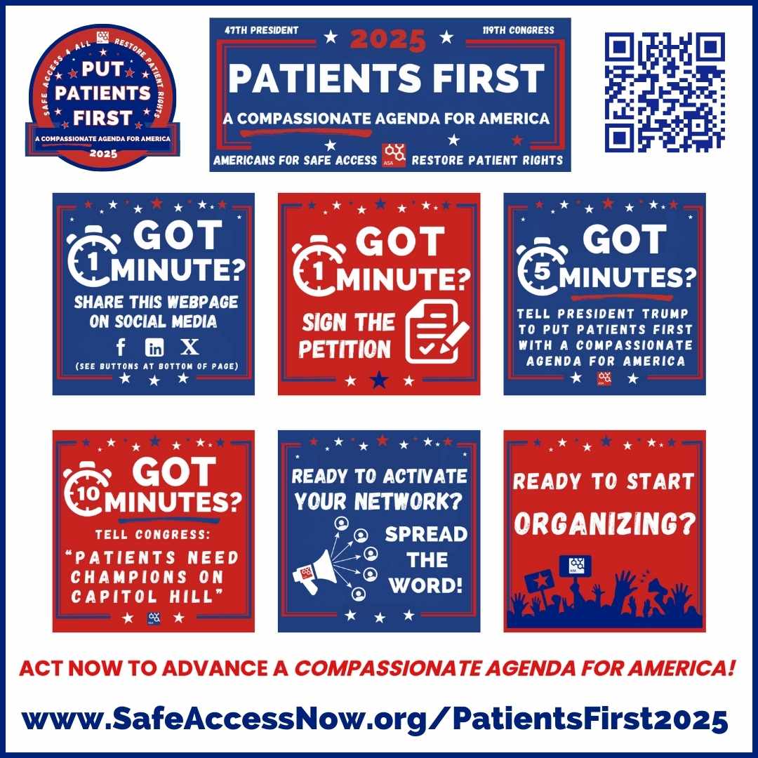 Patients First 2025 - Americans for Safe Access