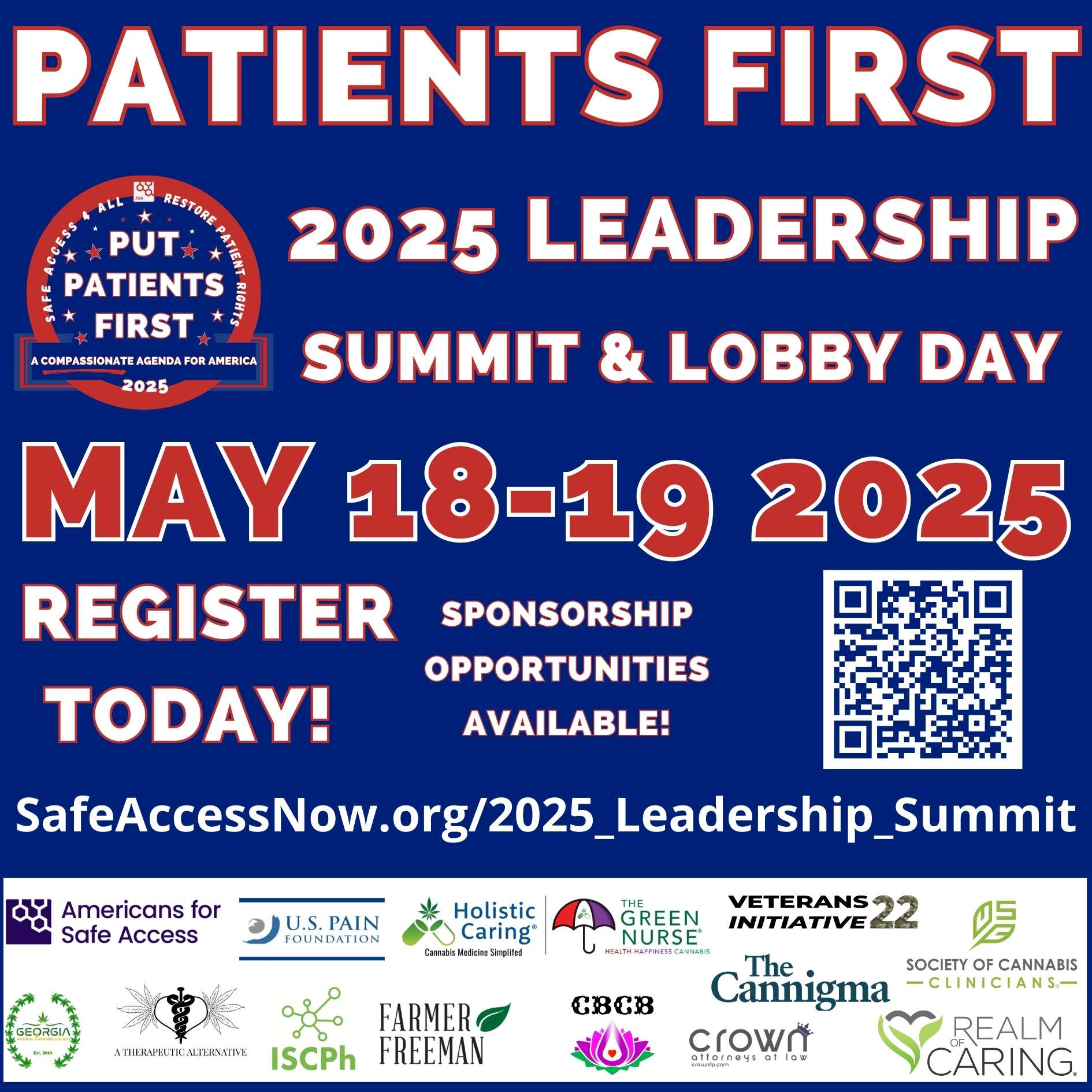 Patients First: 2025 Leadership Summit & Lobby Day RSVP - Americans for ...