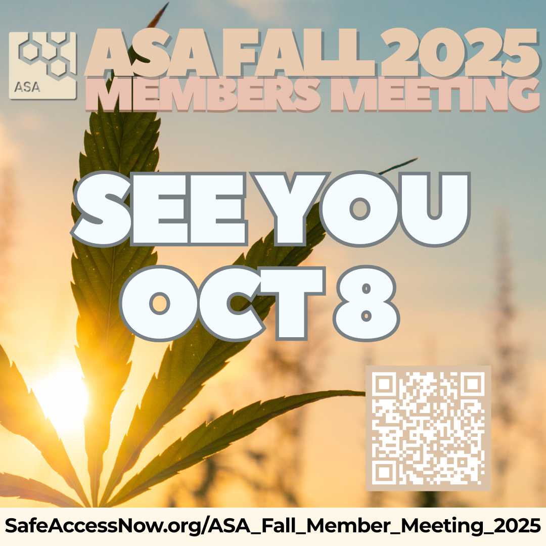 ASA Fall Member Meeting 2025 - Americans for Safe Access