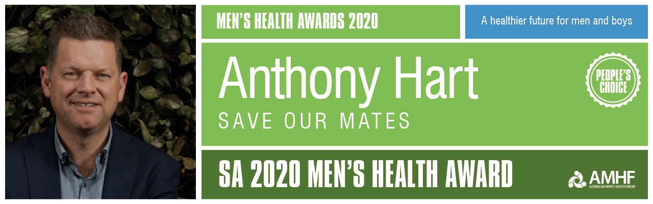 Anthony Hart wins South Australia 2020 Men’s Health Award - AMHF ...