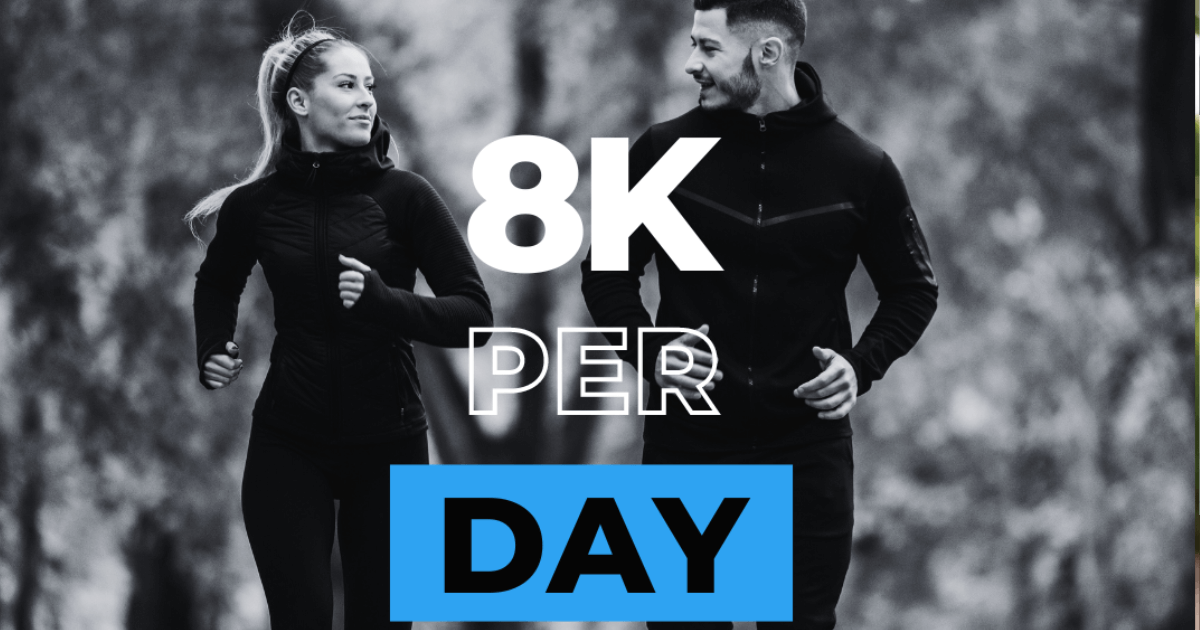 New 8k per Day Challenge promotes the benefits of running to improve ...