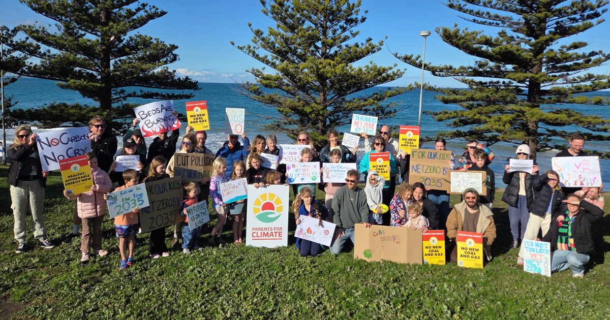 Families demand a safe climate future - Parents for Climate