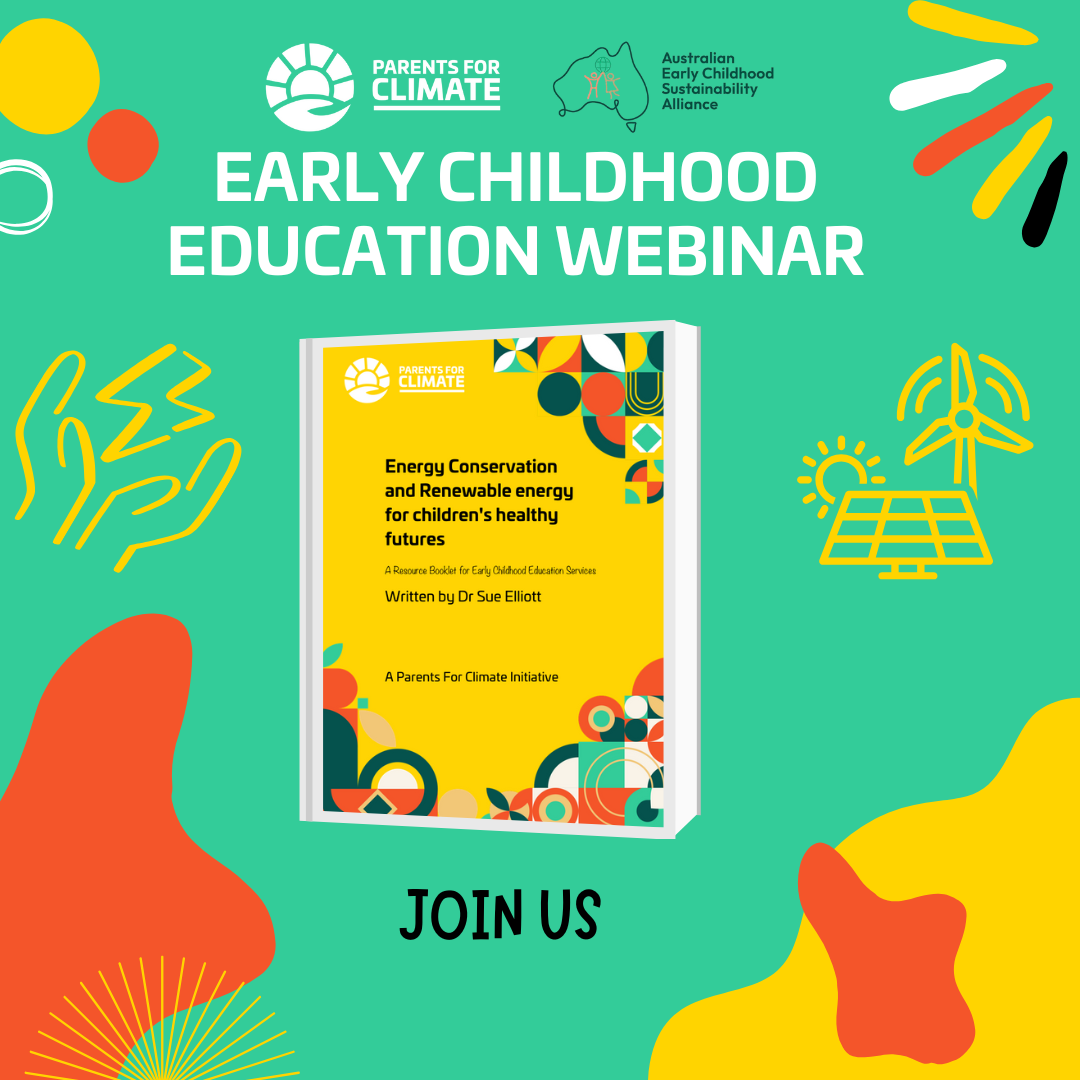 ECEC Webinar: Energy Conservation and Renewable Energy resource - Parents for Climate