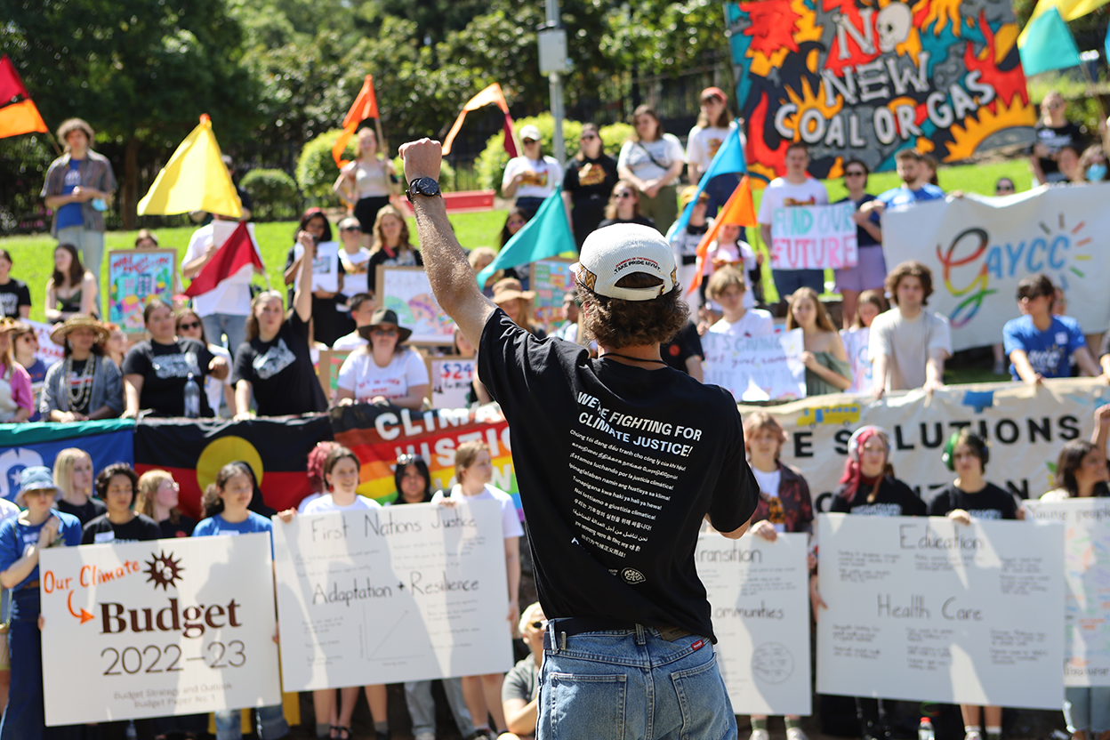 Hundreds of Young People Rally in Brisbane for a Climate-Positive ...