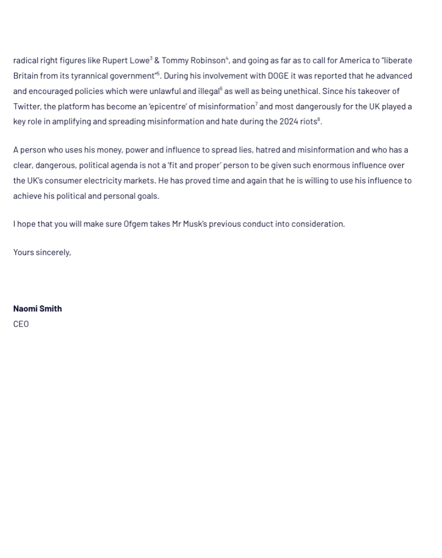 Update 22nd August: More than 18,000 letters sent to Ofgem - Best for ...