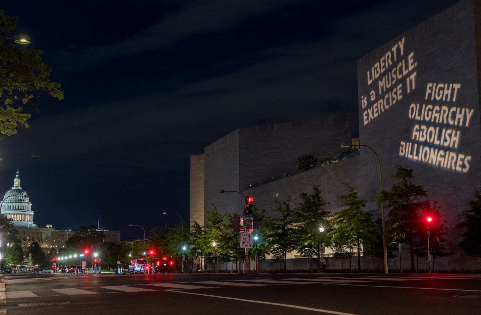 Light Projection Training - Backbone Campaign