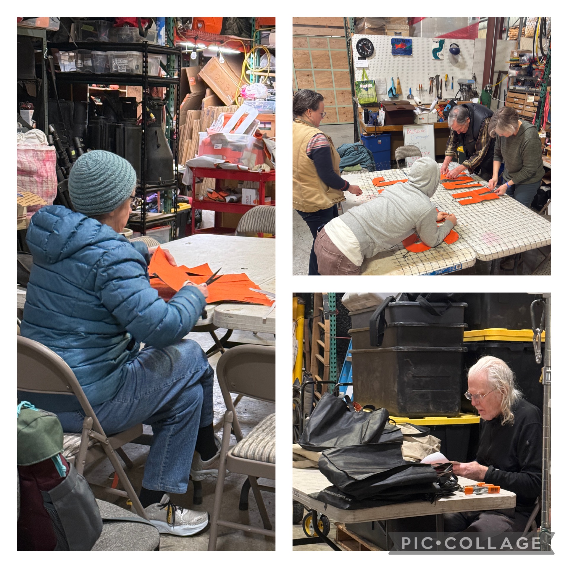 Banner Building at Backbone Warehouse on Vashon