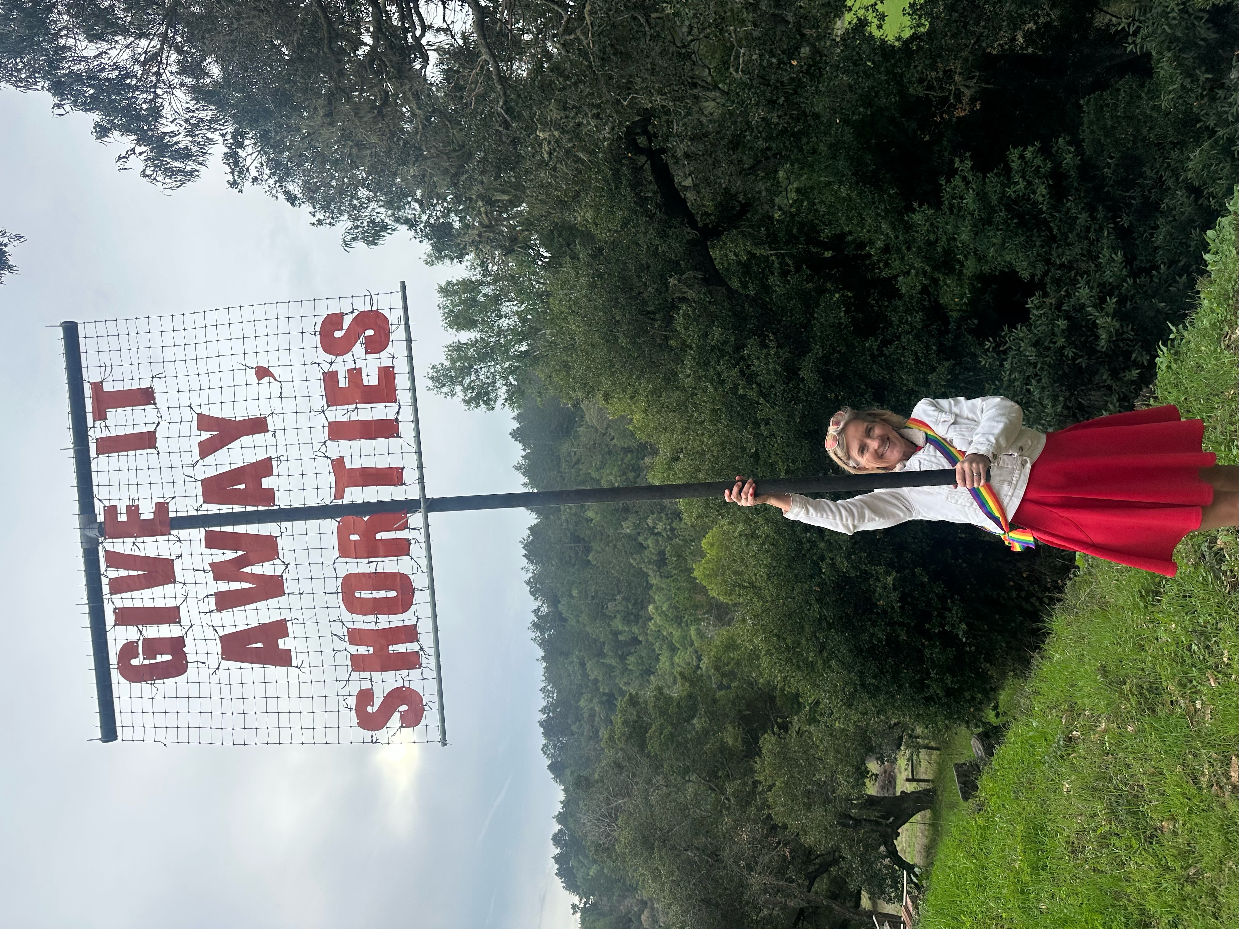 One Woman Banner! - Backbone Campaign