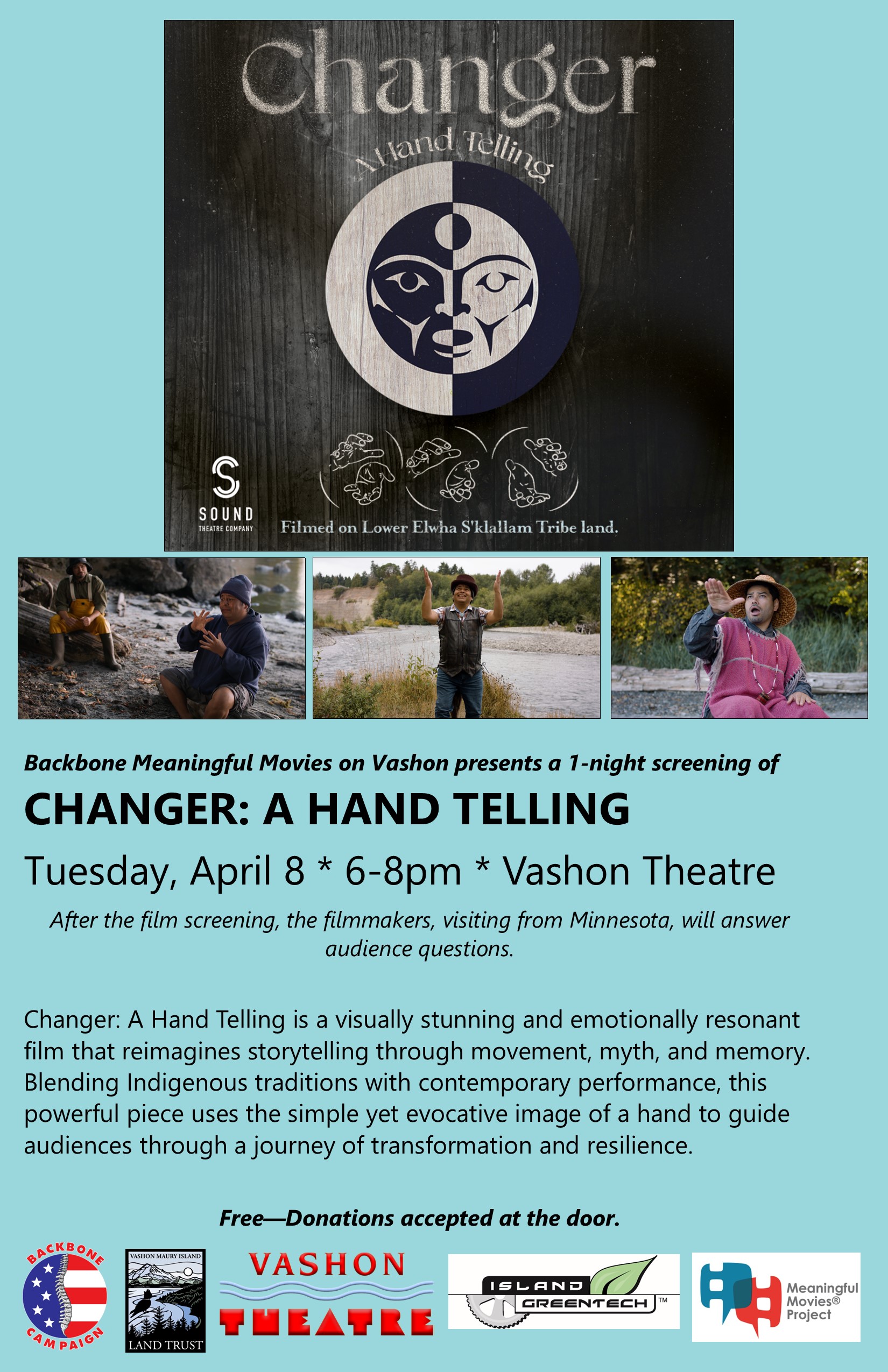 Changer - a Hand Telling - Backbone Campaign