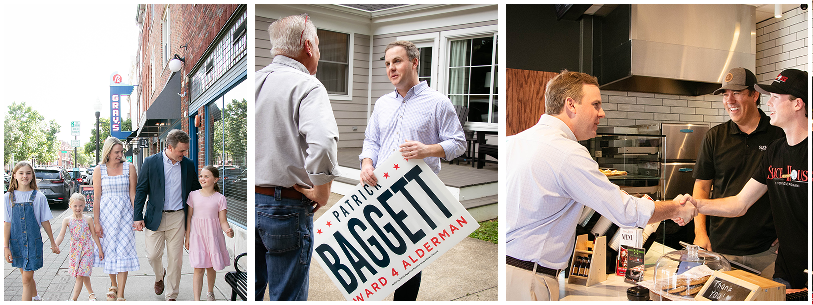 Announcement - Patrick Baggett for Alderman