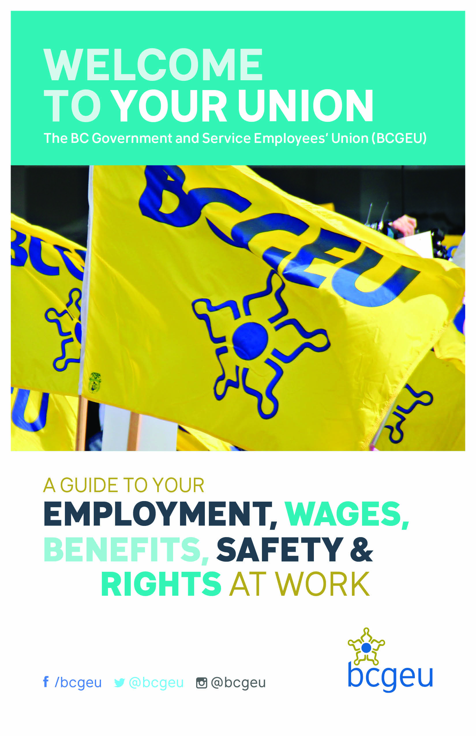 Welcome to Your Union: A New Resource Guide for BCGEU Members