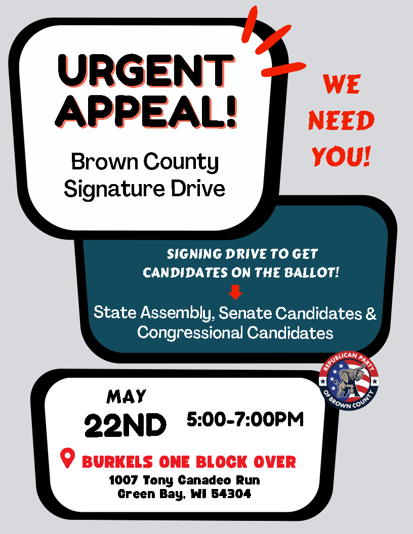 Signature Drive - Republican Party of Brown County