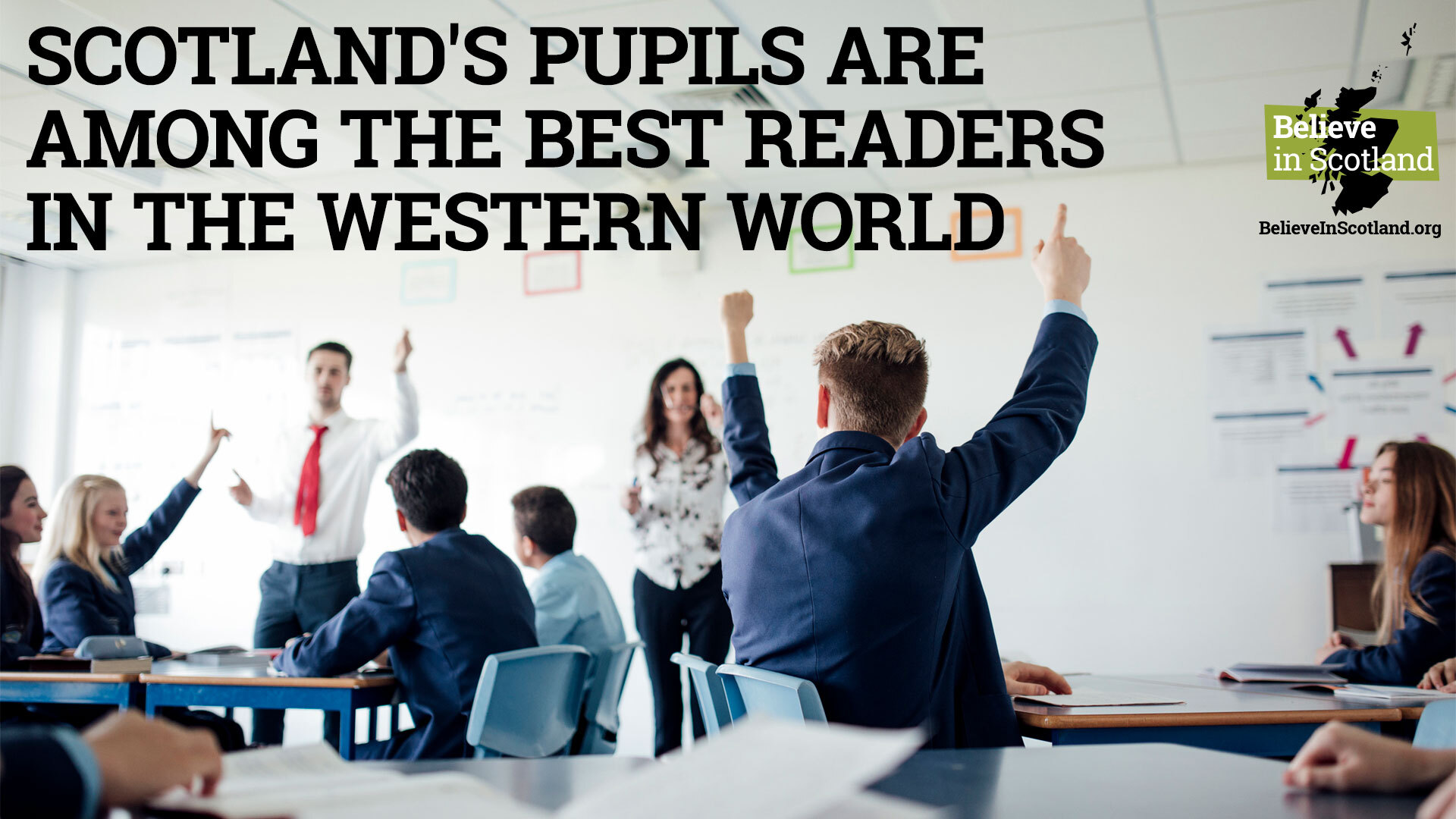 Scotland's pupils are among the best readers in the western world ...