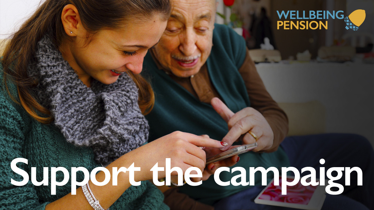 Get involved with the Wellbeing Pension Campaign! - Believe in Scotland