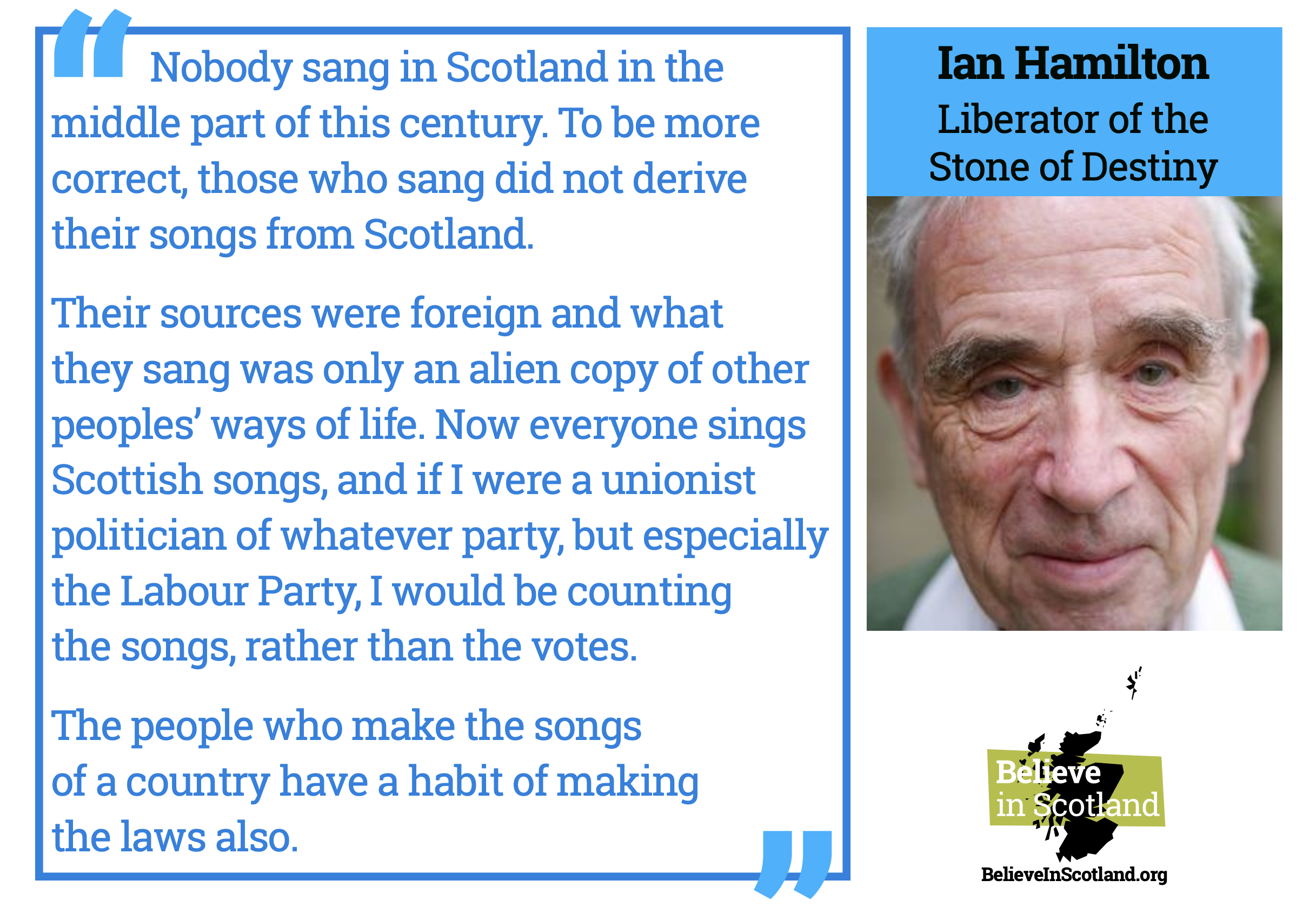 Cultural Independence - The key to Scotland’s Constitutional ...