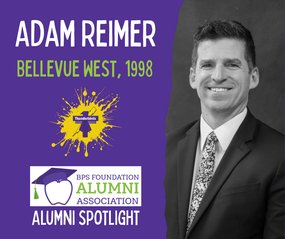 Adam Reimer, Bellevue West Class of 1998 - Bellevue Alumni Association