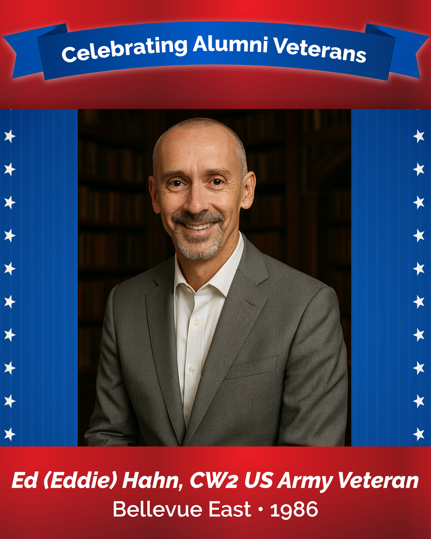 Ed (Eddie) Hahn, CW2 US Army Veteran : Bellevue East, Class of 1986 ...