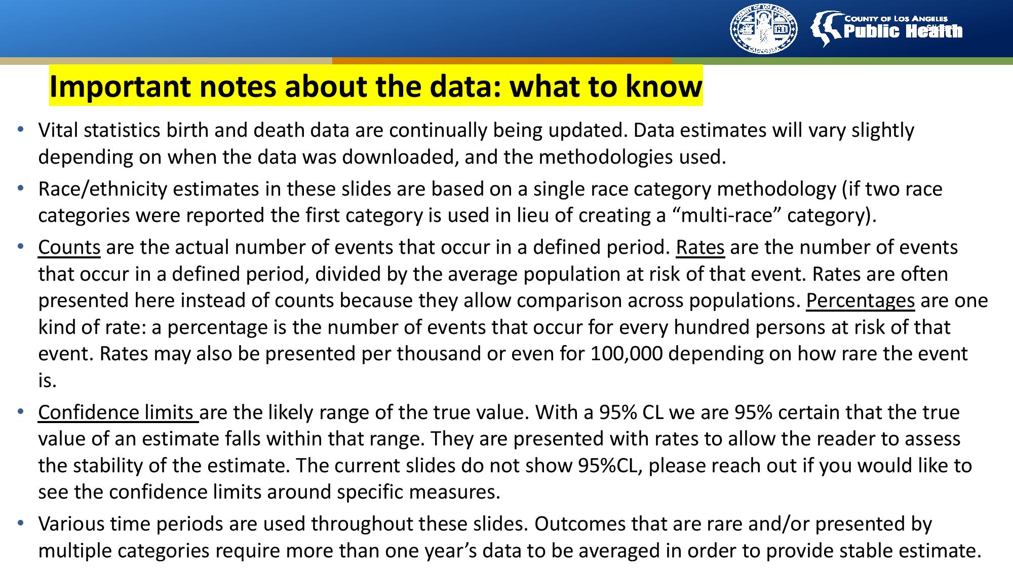 Fact vs Misperception - Black Infants and Families Los Angeles