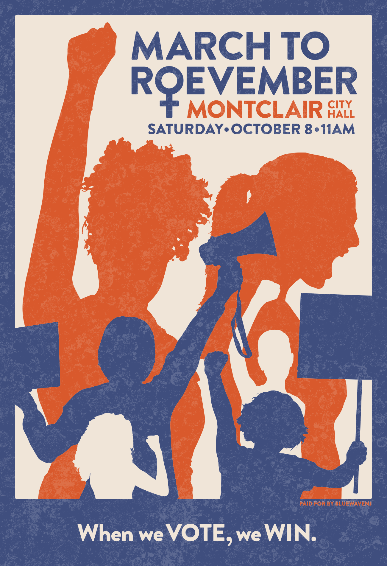 March To ROEvember - Blue Wave New Jersey