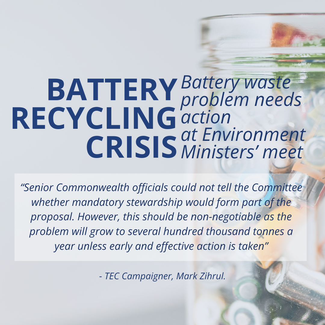 Battery waste problem needs action at Env Ministers’ meet - Total ...