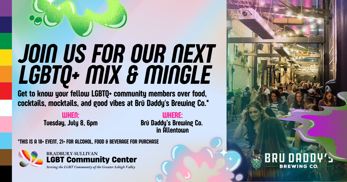 Community Mixer at BruDaddy's - Bradbury-Sullivan LGBT Community Center