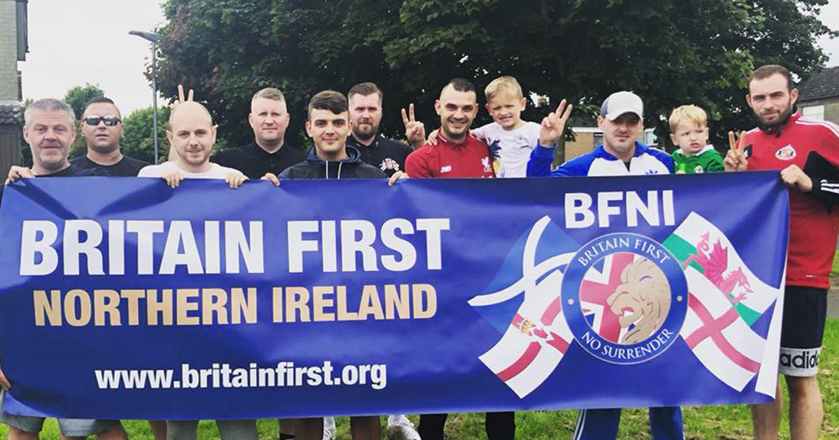 PHOTOS: Britain First takes off in Northern Ireland - Britain First ...