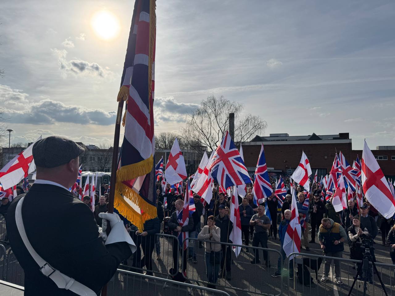 PHOTOS: Britain First 'March for Remigration' in Nuneaton