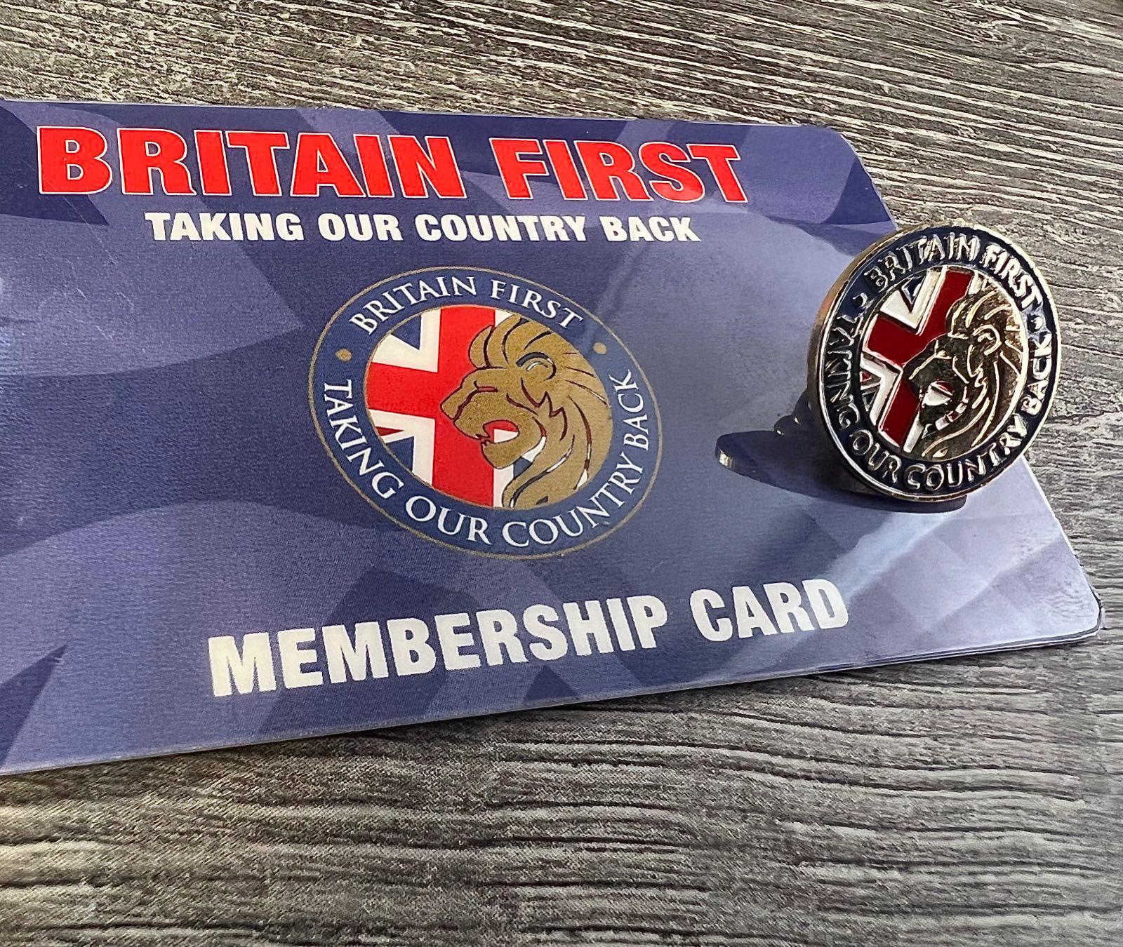 JOIN BRITAIN FIRST
