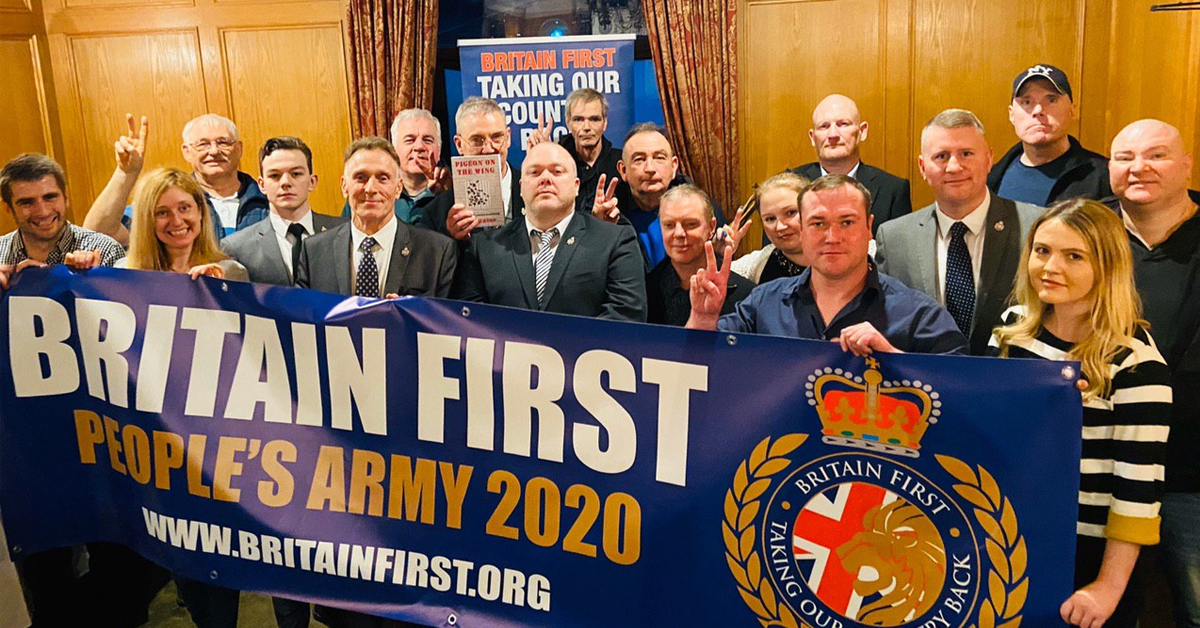 PHOTOS: Britain First activist and leadership meeting in Manchester ...