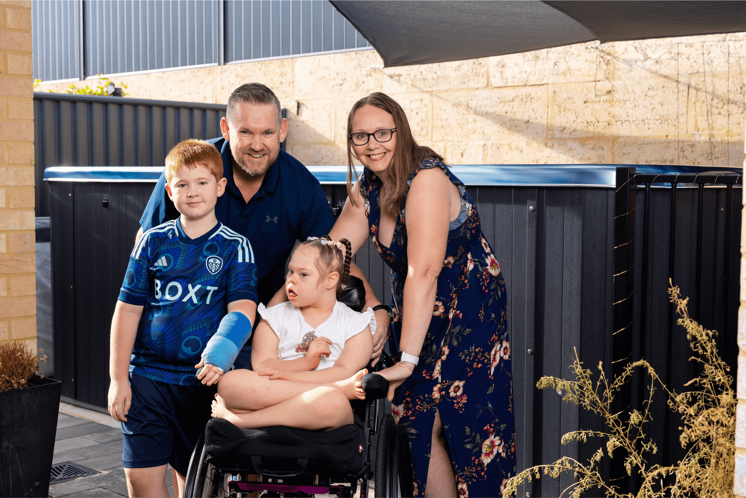 Hannah's Hydrotherapy Pool | Build Now Foundation