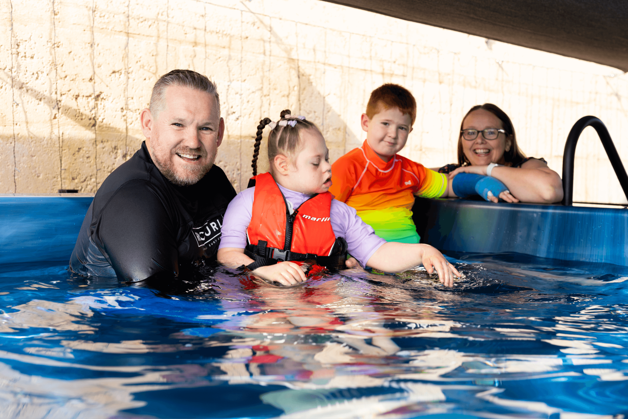 Hannah's Hydrotherapy Pool | Build Now Foundation
