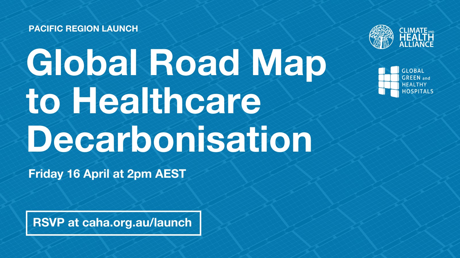 You're invited! The Pacific Region Launch of the 'Global Road Map for ...