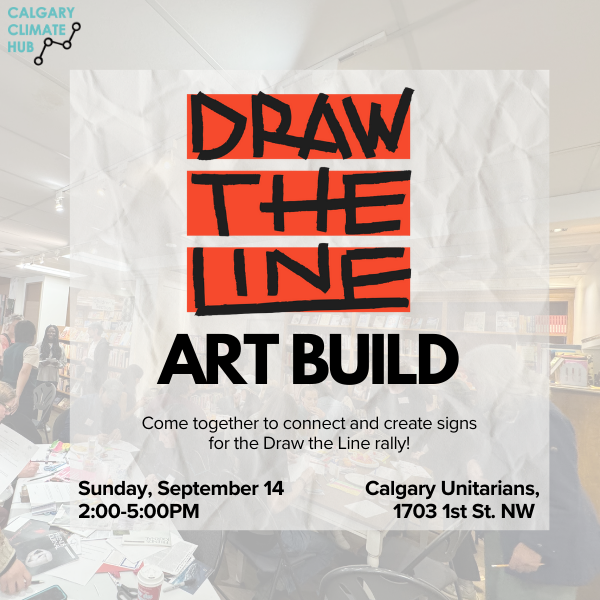 Draw The Line Art Build Calgary Climate Hub